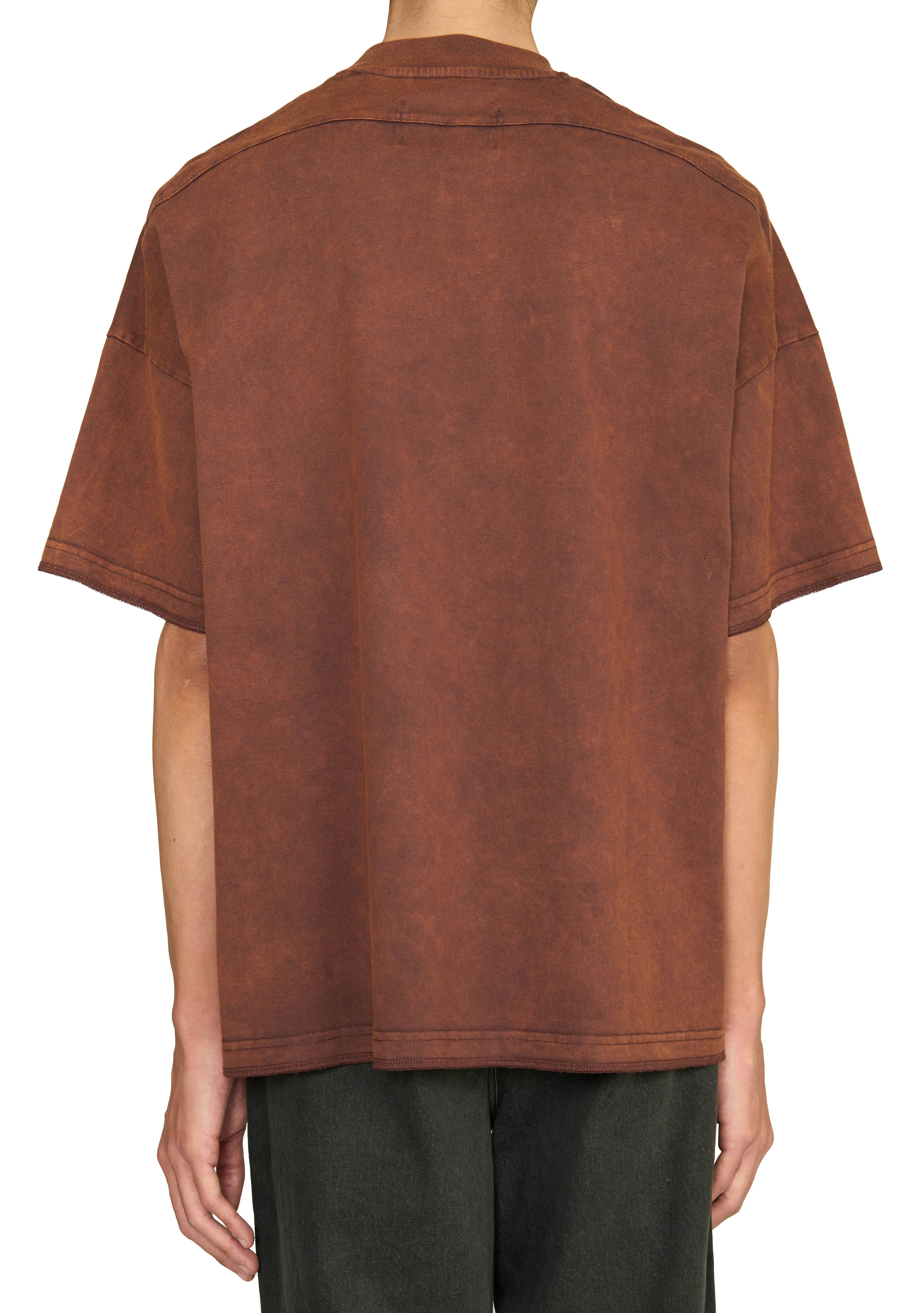 JOE CHIA Turba Stone Wash T-shirt - Sahara | Garmentory