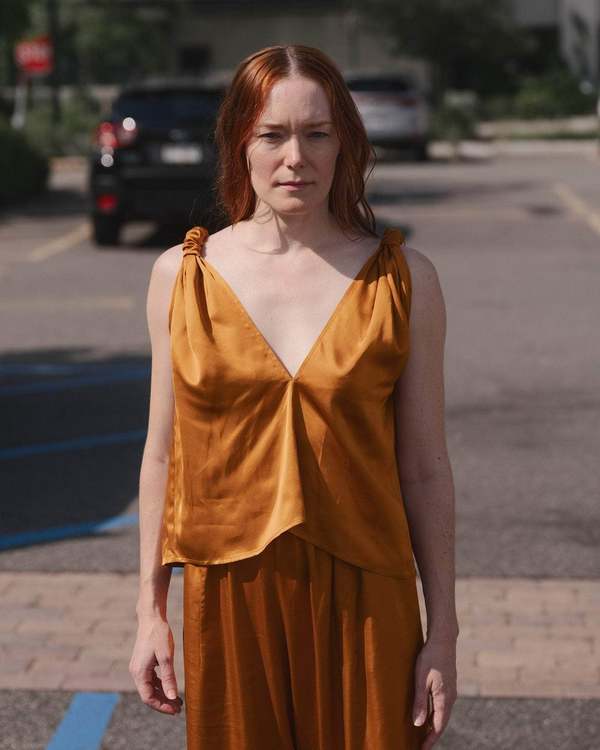 Baserange Neil Top - Mina Copper | Garmentory