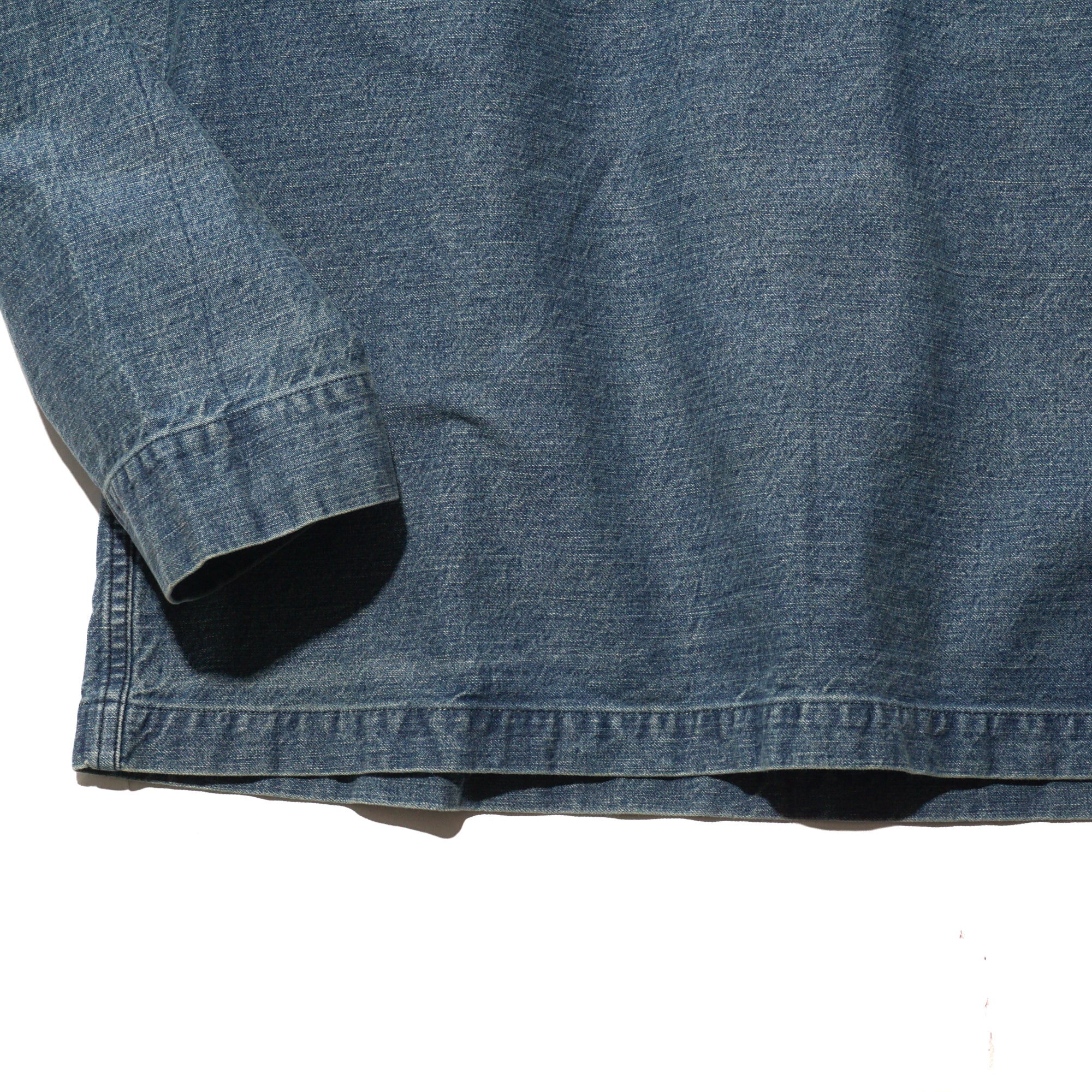 Human Made Denim Sailor Shirt - Indigo | Garmentory
