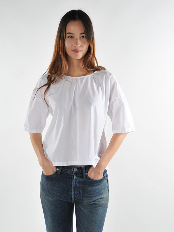 Manuelle Guibal Oversized Andi Top - White | Garmentory