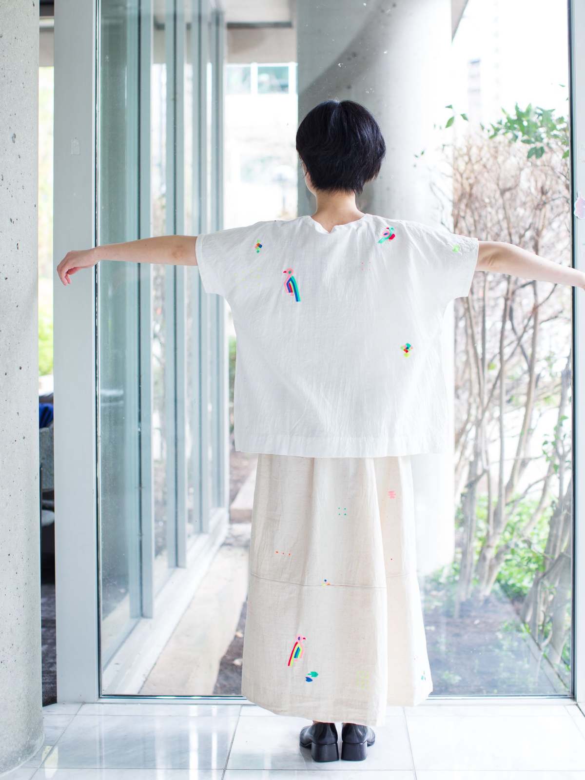 Injiri Jodhpur Top - White | Garmentory