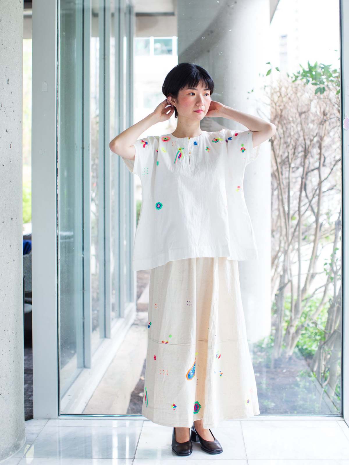Injiri Jodhpur Top - White | Garmentory