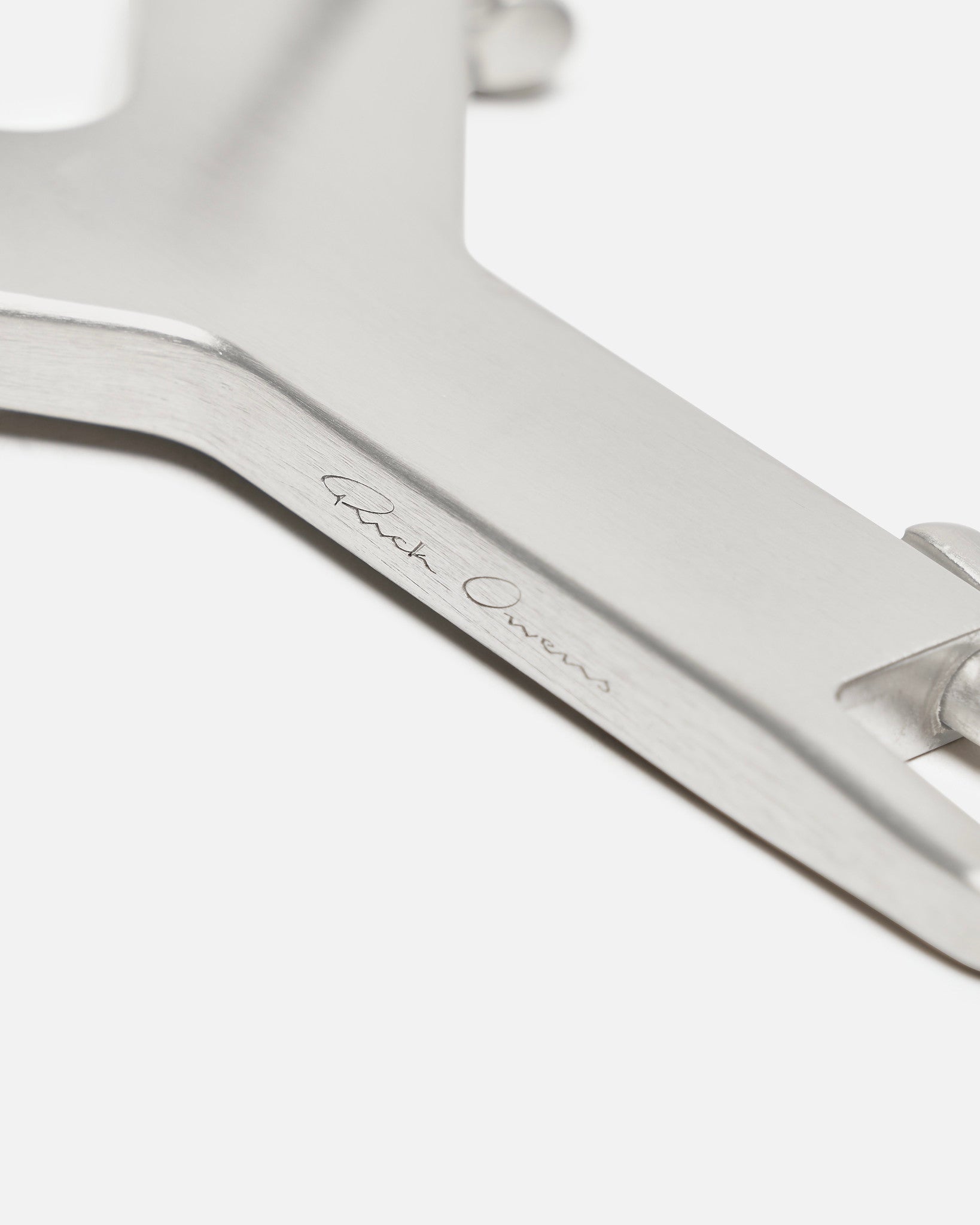 Rick Owens Cerberus Keyring - Silver | Garmentory