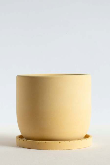 Cool Hand Robyn Planter with Tray - Lavender | Garmentory