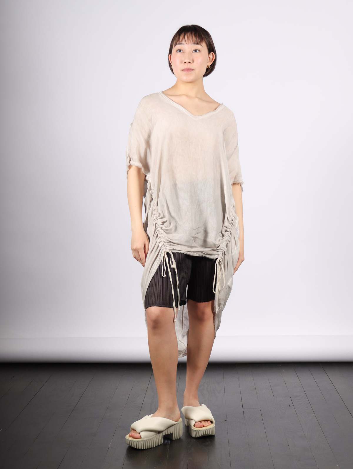 Sanctamuerte Tunic Dress - Desert | Garmentory