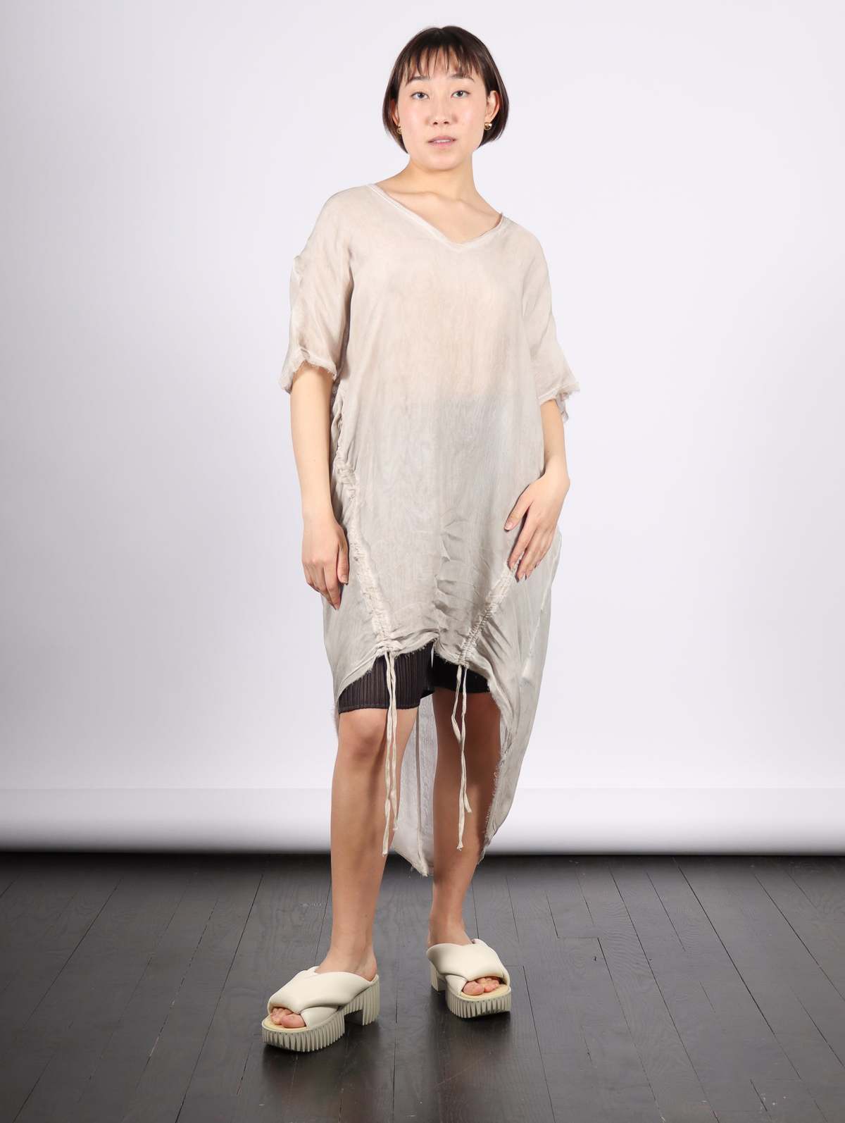 Sanctamuerte Tunic Dress - Desert | Garmentory