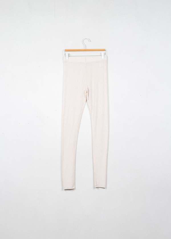 Paper Label Sloane Sheer Legging - Oatmeal | Garmentory