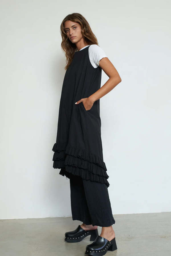 Q House of Basics Jacob Dress - Black | Garmentory