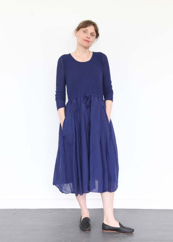 H+ Hannoh Wessel Rida Dress - Marine | Garmentory
