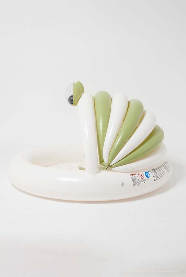 Kids Sunnylife Inflatable Pool Cookie the Croc - Khaki | Garmentory