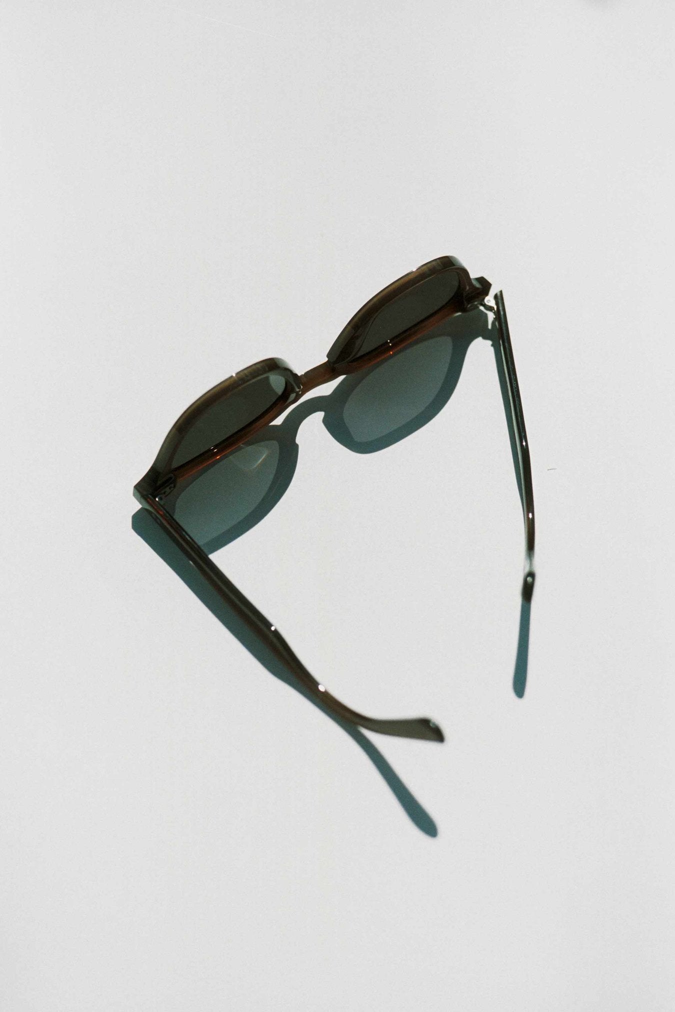 Monokel River Chocolate Eyewear - Grey solid lens | Garmentory