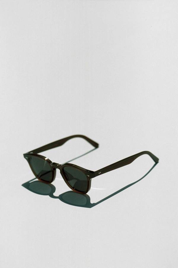 Monokel River Chocolate Eyewear - Grey solid lens | Garmentory