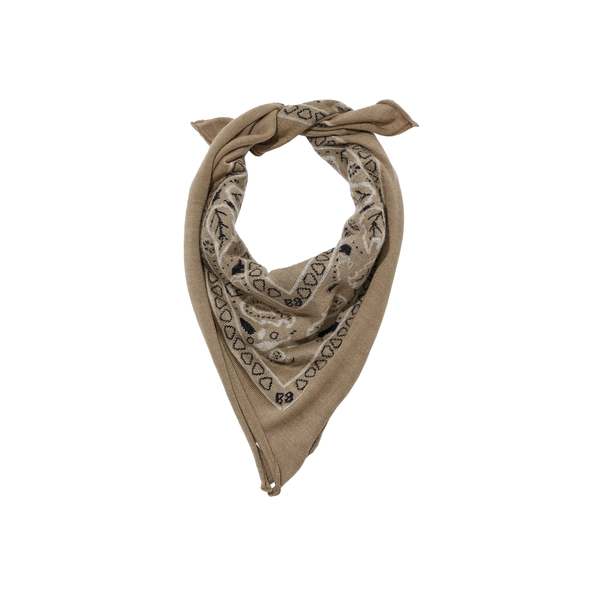 Organic by John Patrick Cashmere Bandana - Khaki | Garmentory