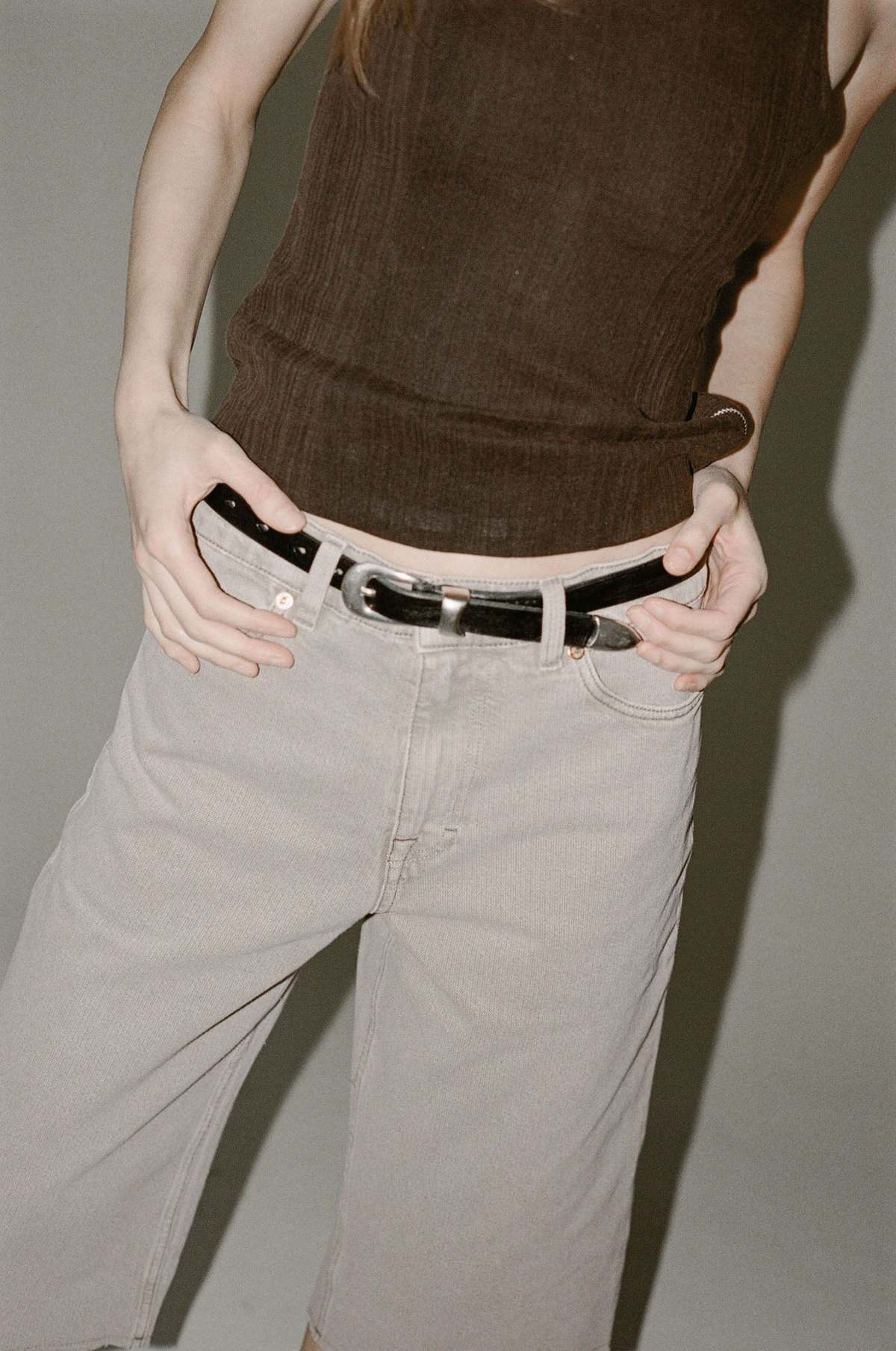 Our Legacy 2cm Belt Black Garmentory