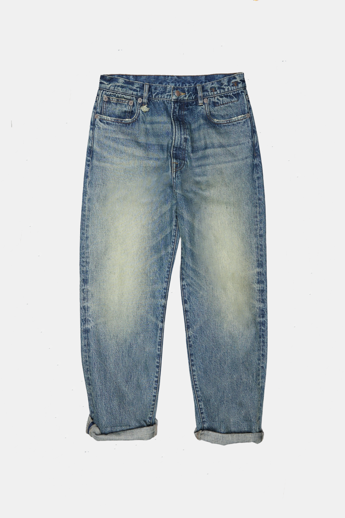 R13 Cuffed X BF Jeans - Clinton Blue | Garmentory