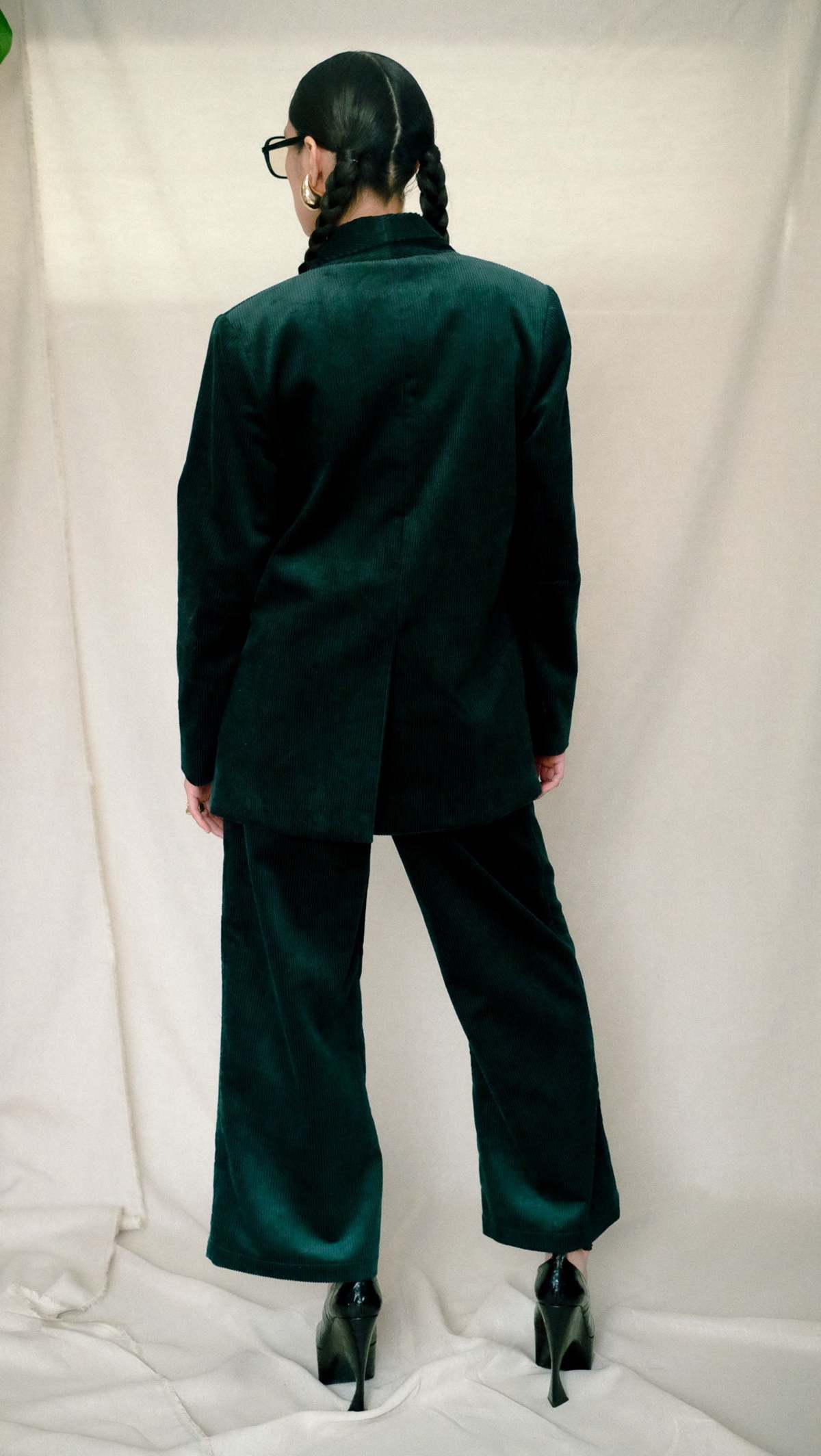 SELVA / NEGRA Flo Corduroy Jacket - Seaweed | Garmentory