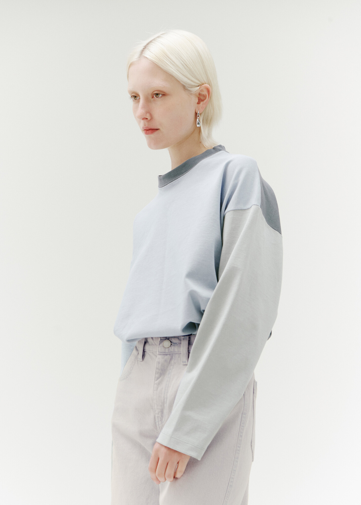 permanent vacation Parallel sweater - Washed Blue Multi | Garmentory