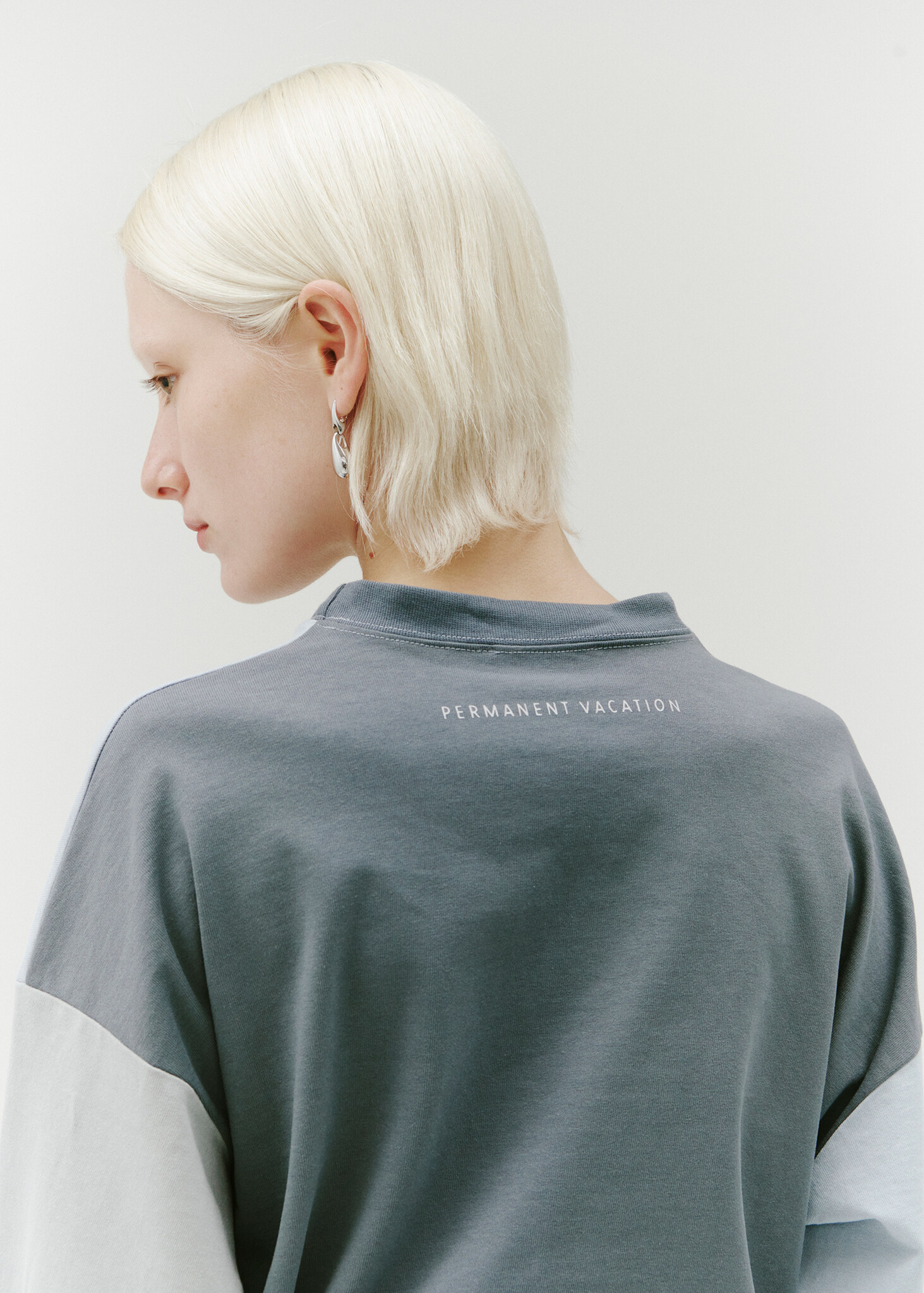 permanent vacation Parallel sweater - Washed Blue Multi | Garmentory