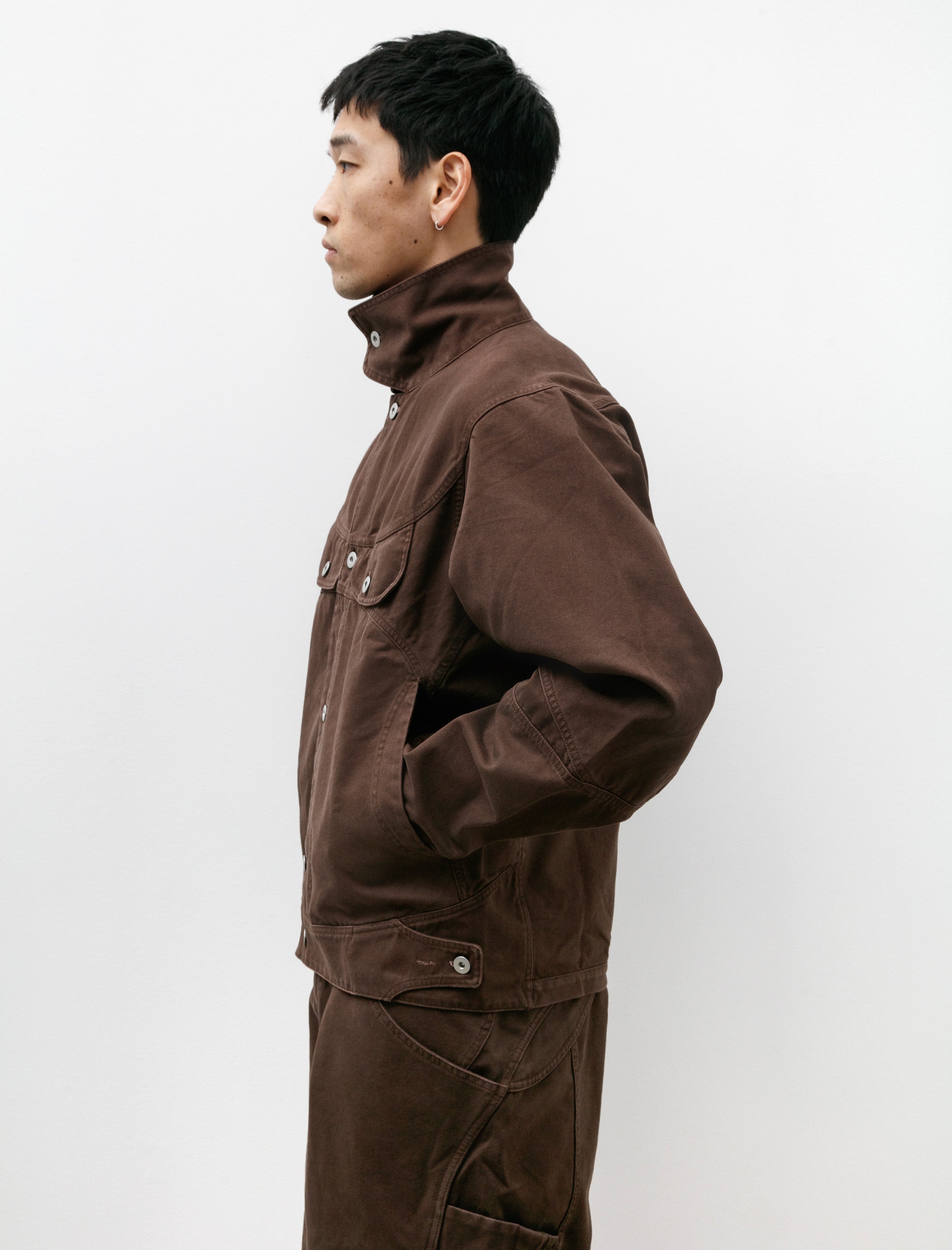 Colin Meredith Welder Button Jacket - Earth Wash | Garmentory