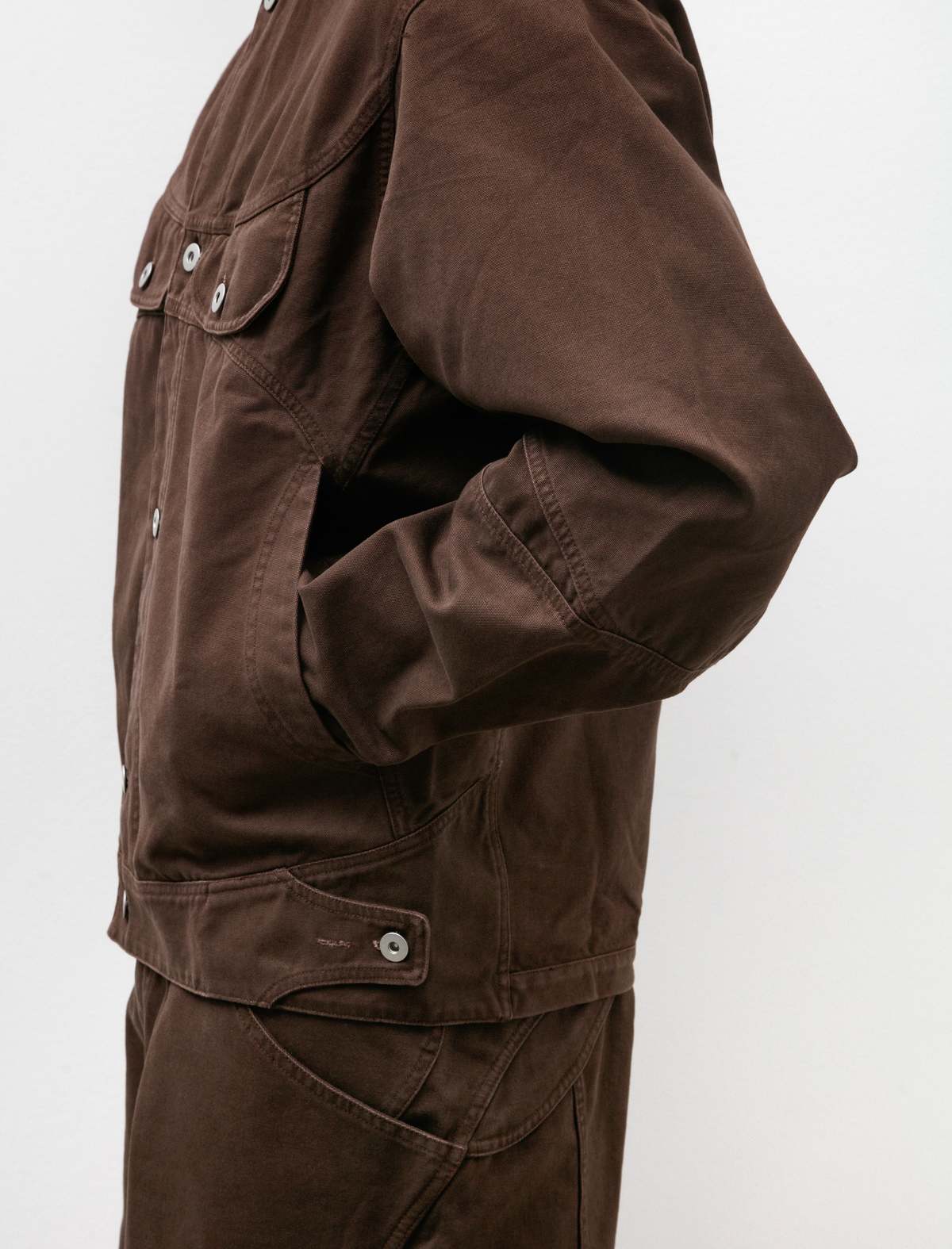 Colin Meredith Welder Button Jacket - Earth Wash | Garmentory