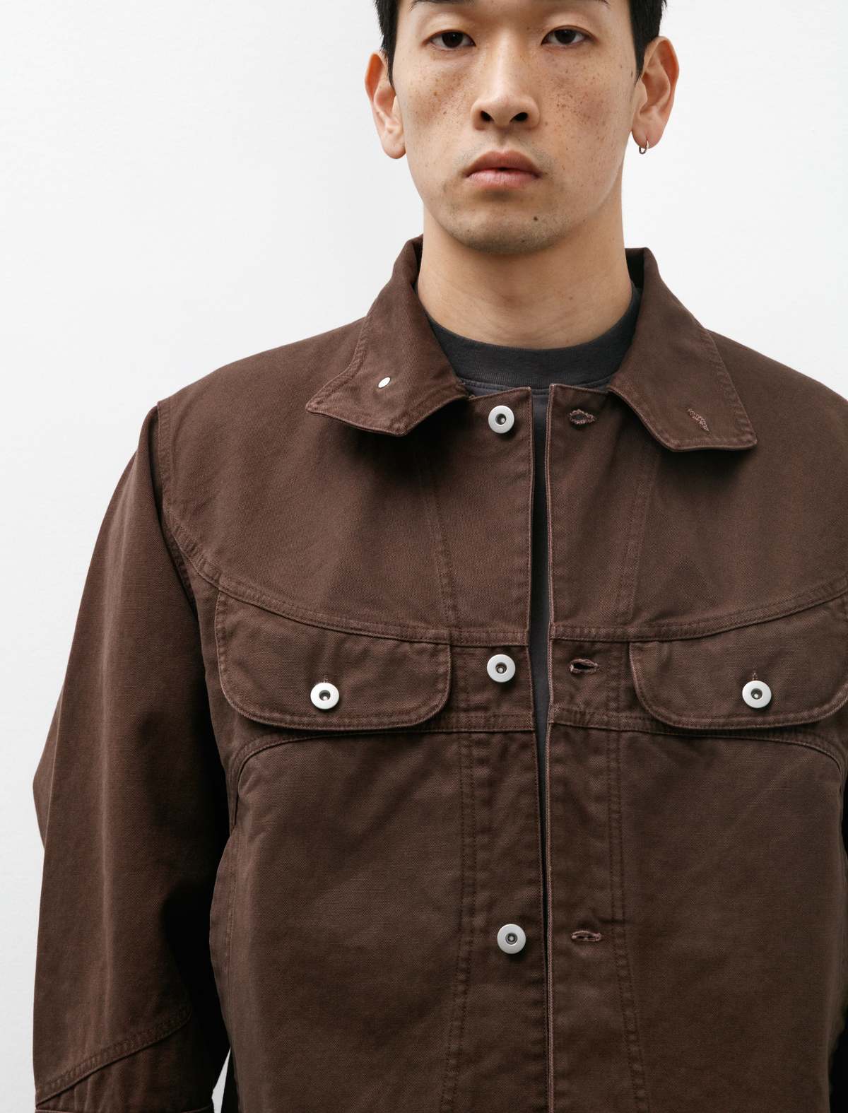 Colin Meredith Welder Button Jacket - Earth Wash | Garmentory