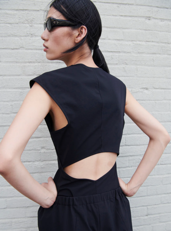 zero + maria cornejo Chic Top - Black | Garmentory