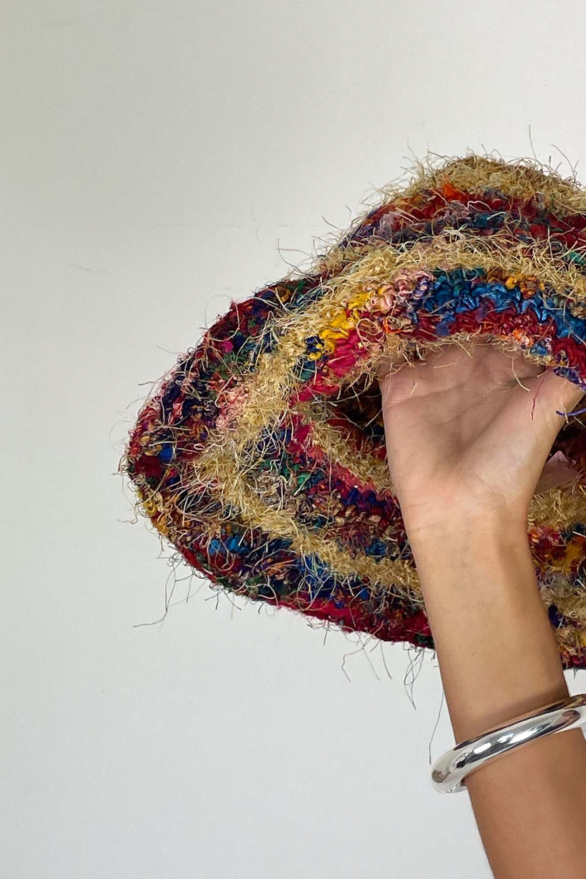 Vintage Silk Woven Bucket Hat - Multi | Garmentory