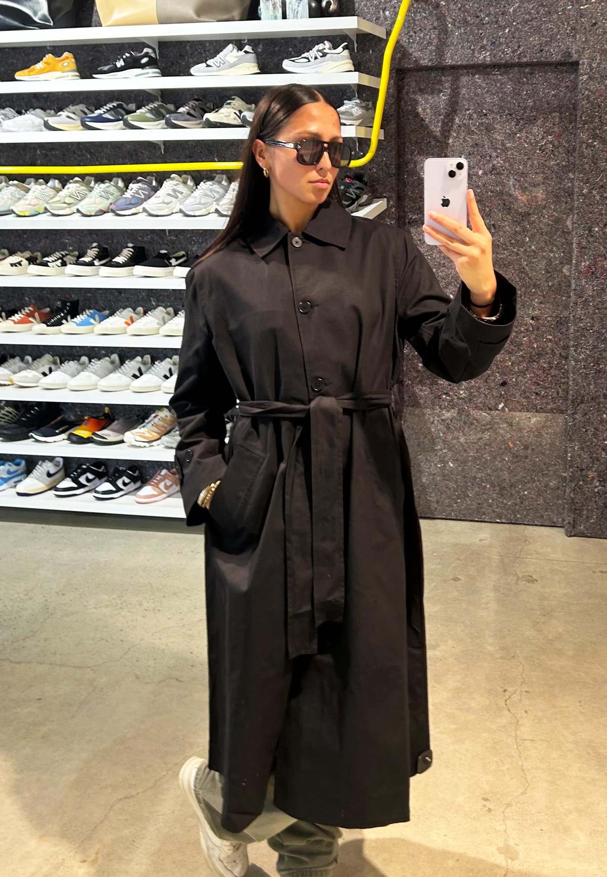 Kowtow Cleo Trench Coat - Black | Garmentory