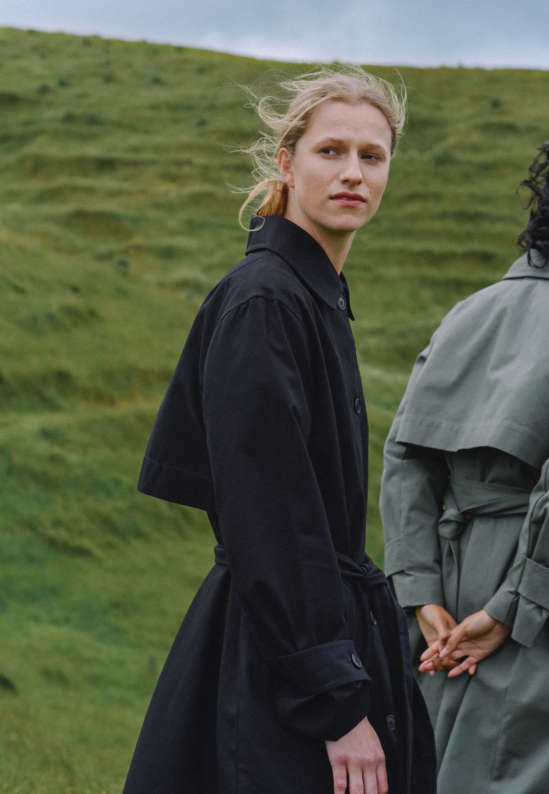 Kowtow Cleo Trench Coat - Black | Garmentory
