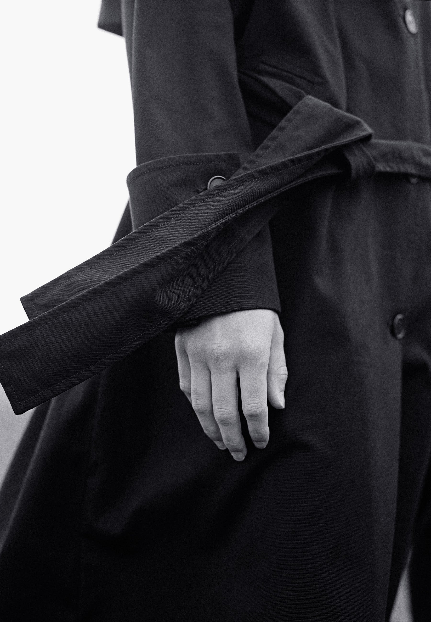 Kowtow Cleo Trench Coat - Black | Garmentory