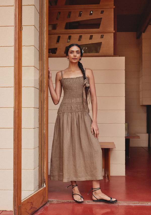 First Rite Lucia Dress - Cocoa | Garmentory