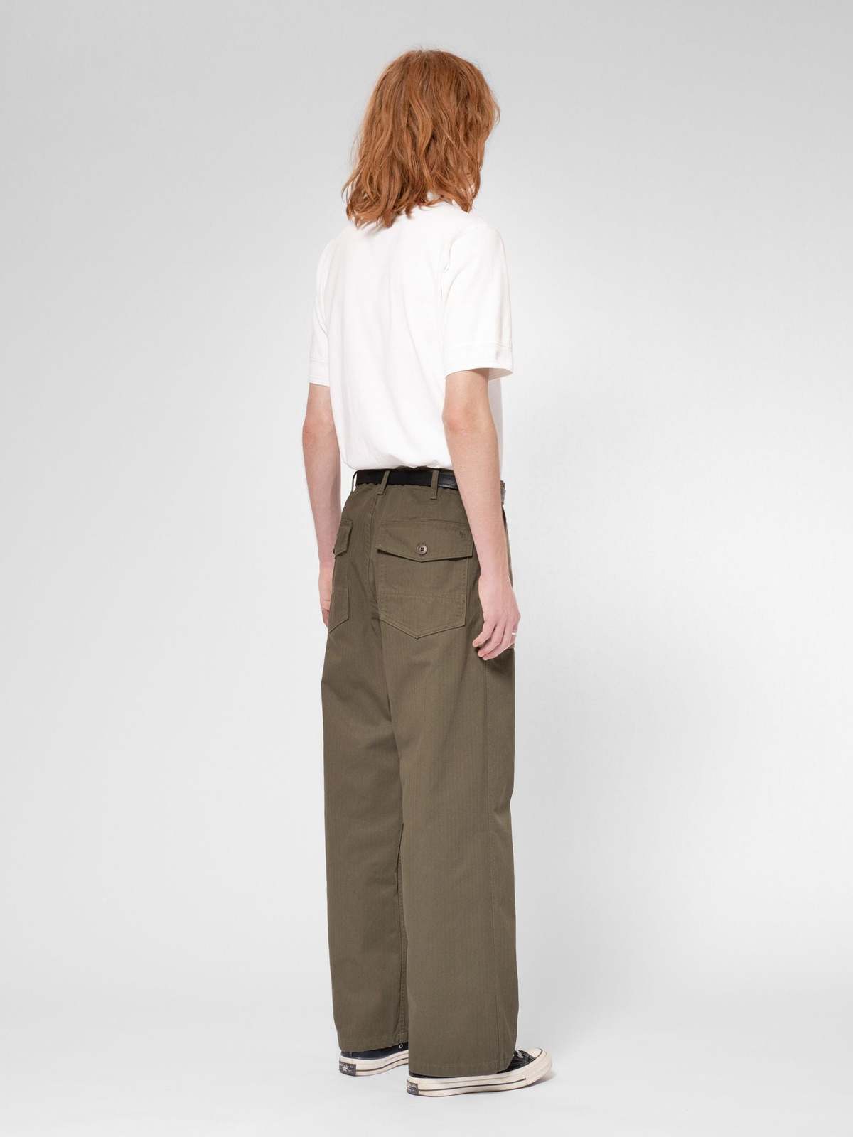 Nudie Jeans Tuff Tony Fatigue Pants - Olive | Garmentory