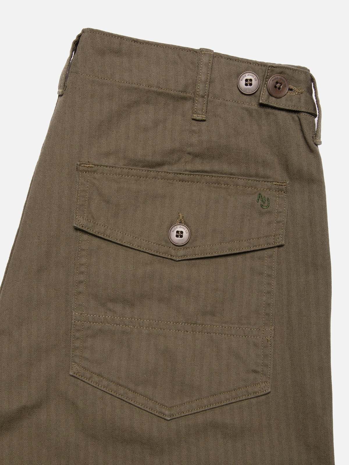 Nudie Jeans Tuff Tony Fatigue Pants - Olive | Garmentory