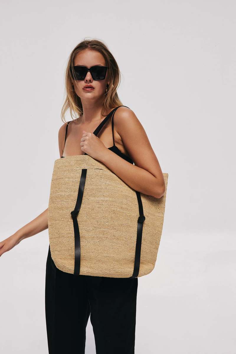 Janessa Leone Janessa Leon Tanner Bag - Natural | Garmentory