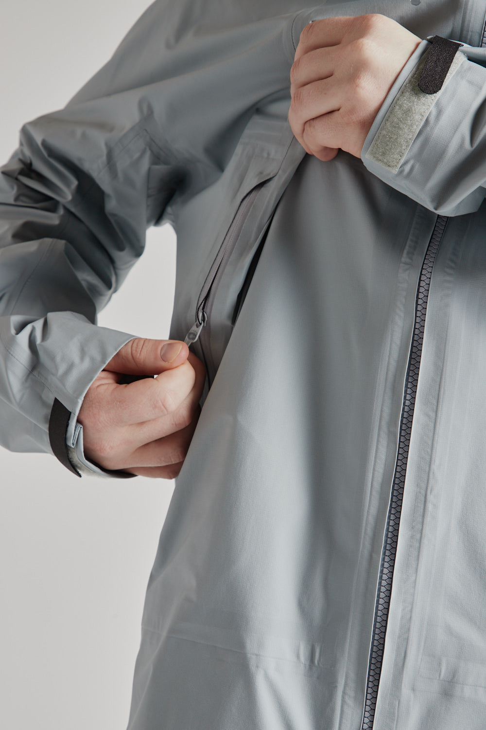 ALLTERRAIN 81 Pertex Light Shell Jacket - Light Gray | Garmentory