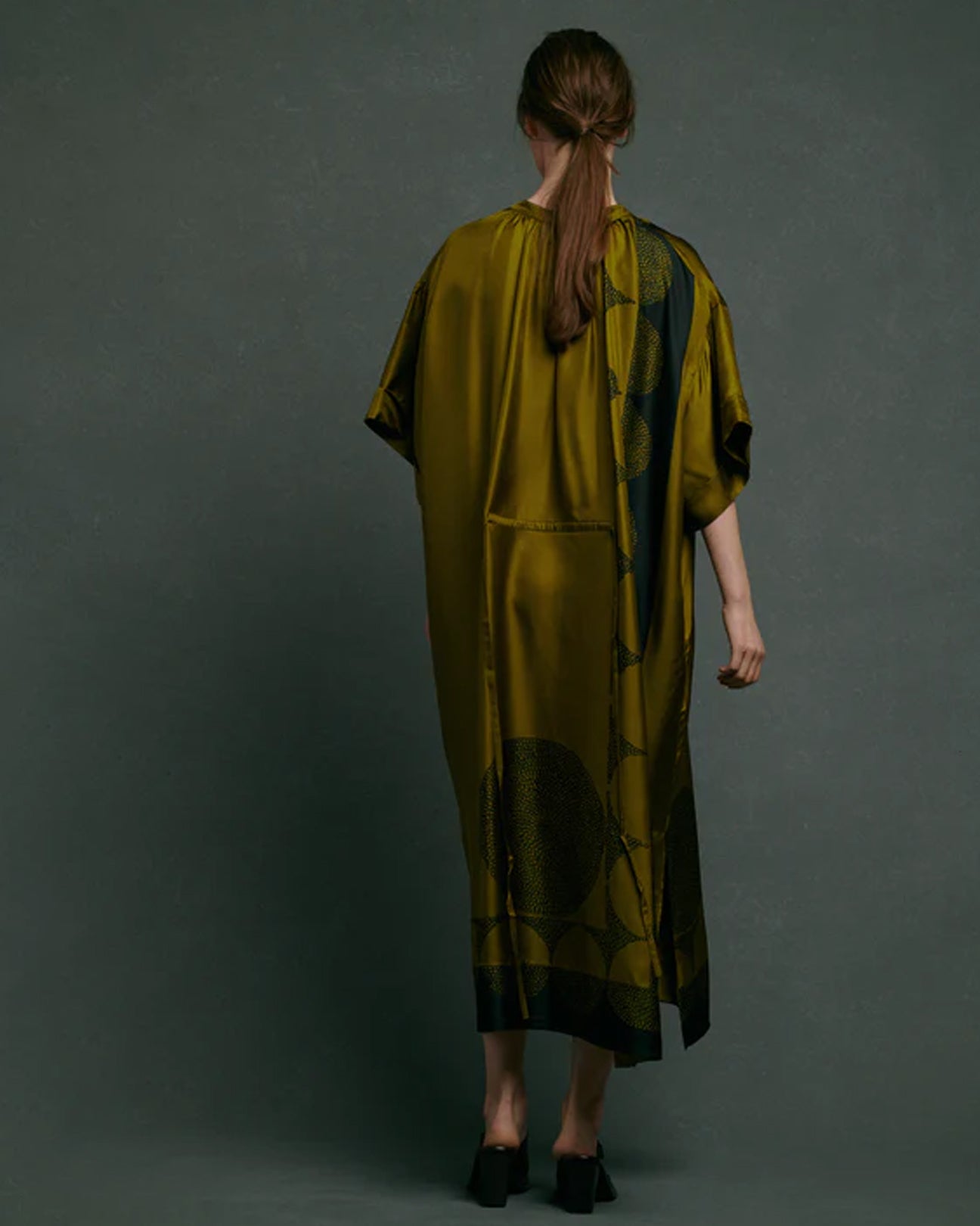 soeur Athena Dress - Black/Khaki | Garmentory