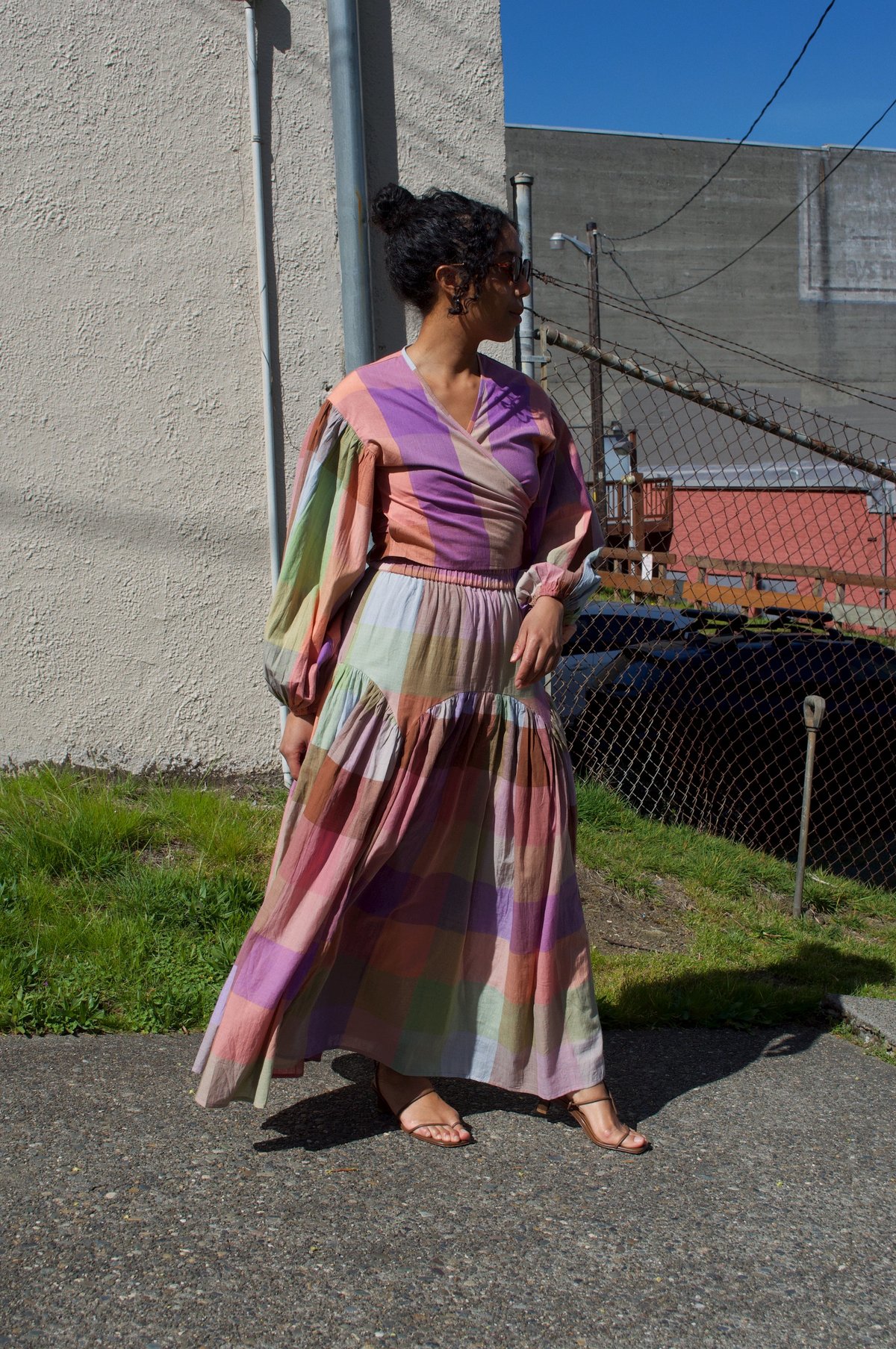 Rujuta Sheth Greenwich Top - Merida Chex | Garmentory