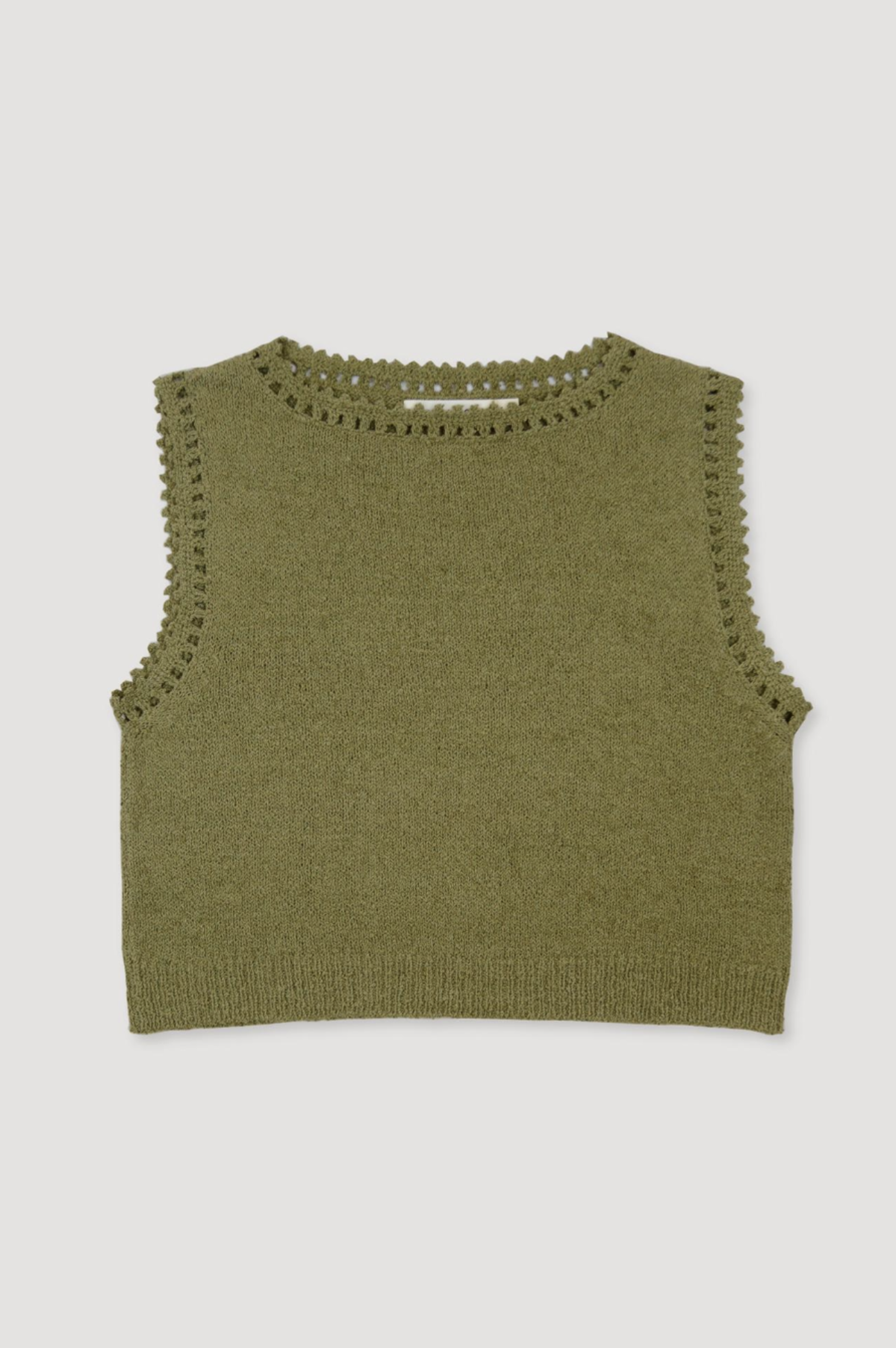 Micaela Greg Boucle Tank - Ivy | Garmentory