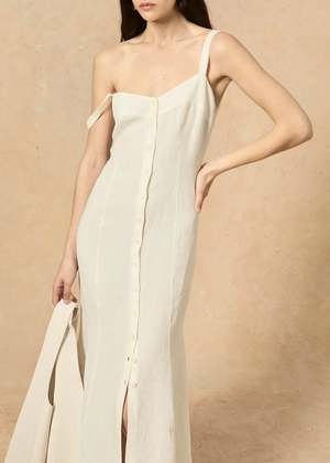 Cortana Bambina Dress - Ivory | Garmentory