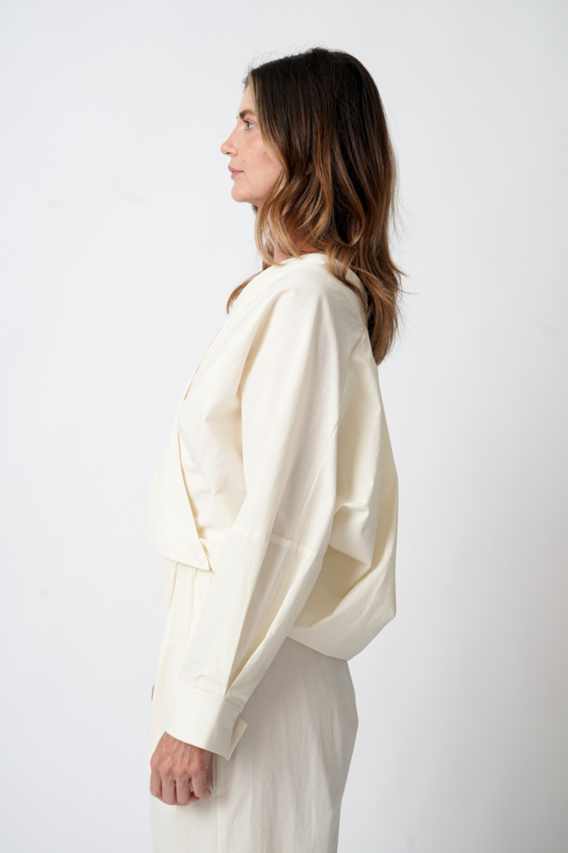 Black Crane Cross Shirt | Garmentory