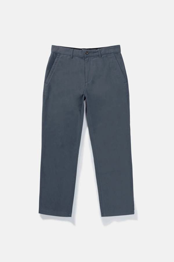 Rhythm Essential Twill Trouser - Steel | Garmentory