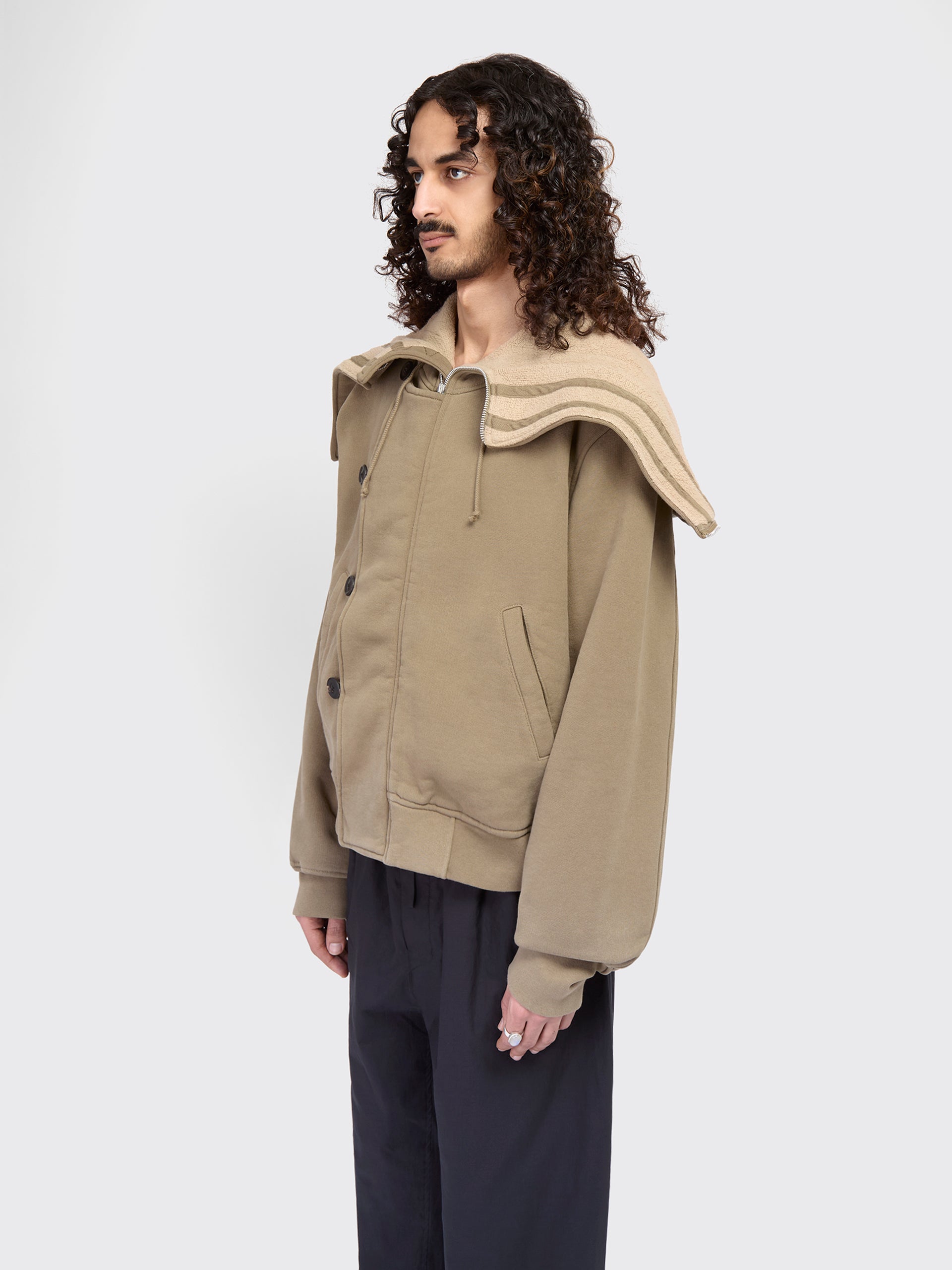 Our Legacy Flight Hood - Olive | Garmentory