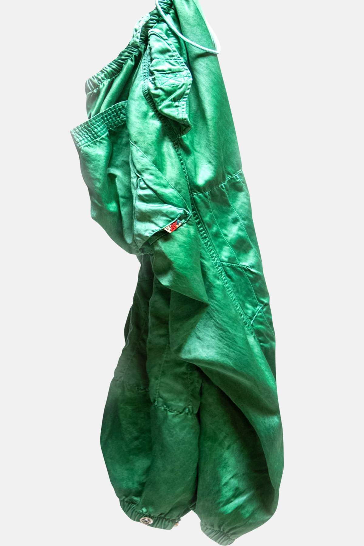 FREECITY Flap/Snap Satin Jump Pant - Greenlight Glass | Garmentory