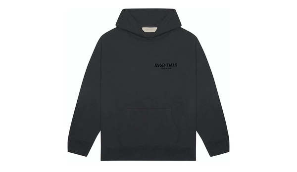Fear of God Essentials Pullover Chest Logo Hoodie - Stretch Limo ...