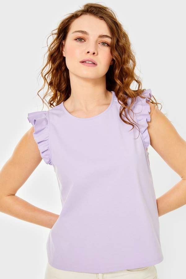 Cartolina Alice Tank - Pastel Lilac | Garmentory