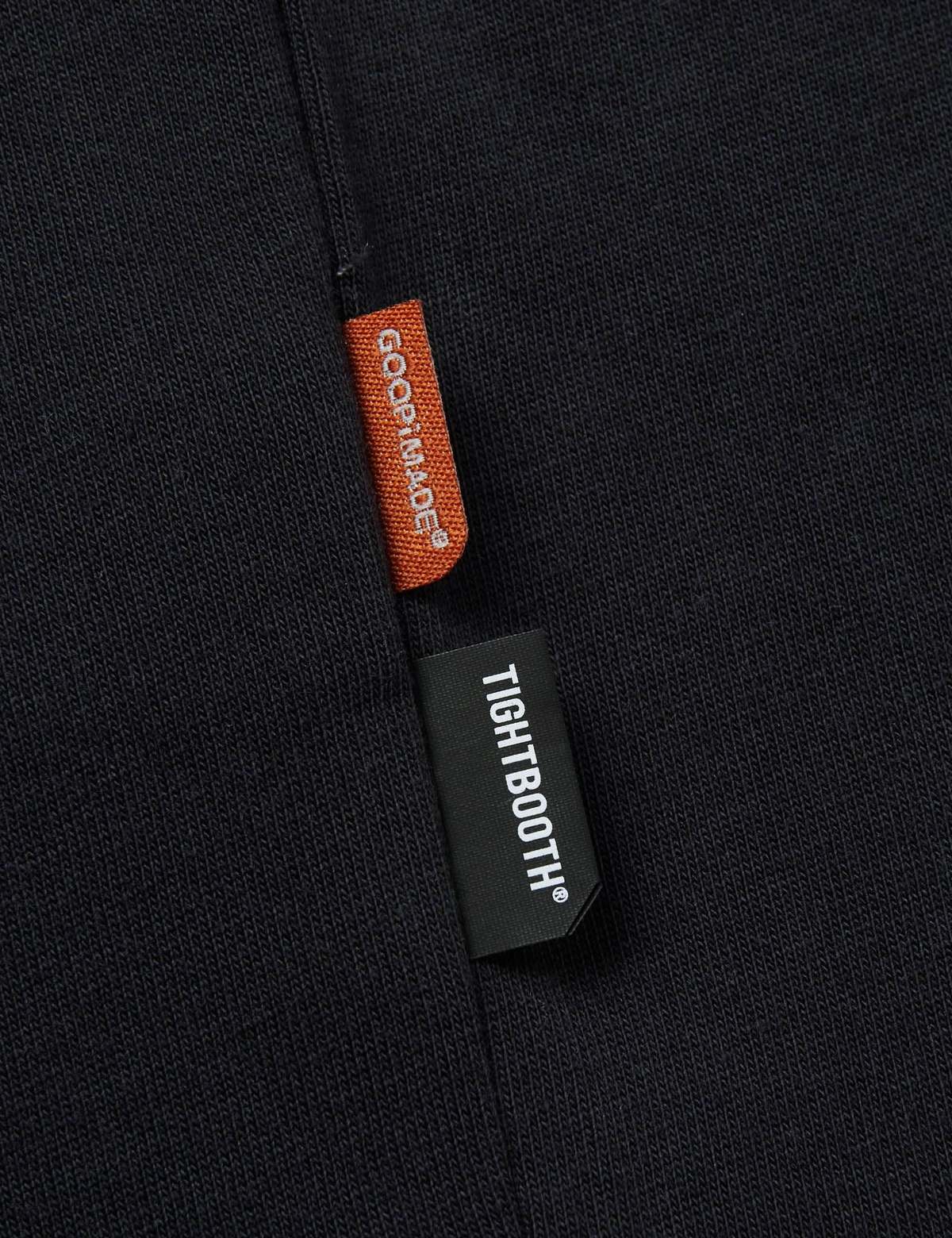 GOOPiMADE Super Wide Logo T Shirt - Black | Garmentory