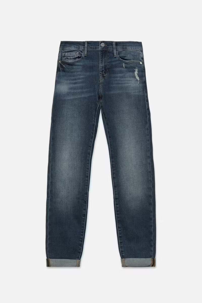 FRAME Denim Le Garcon Denim - Azure | Garmentory