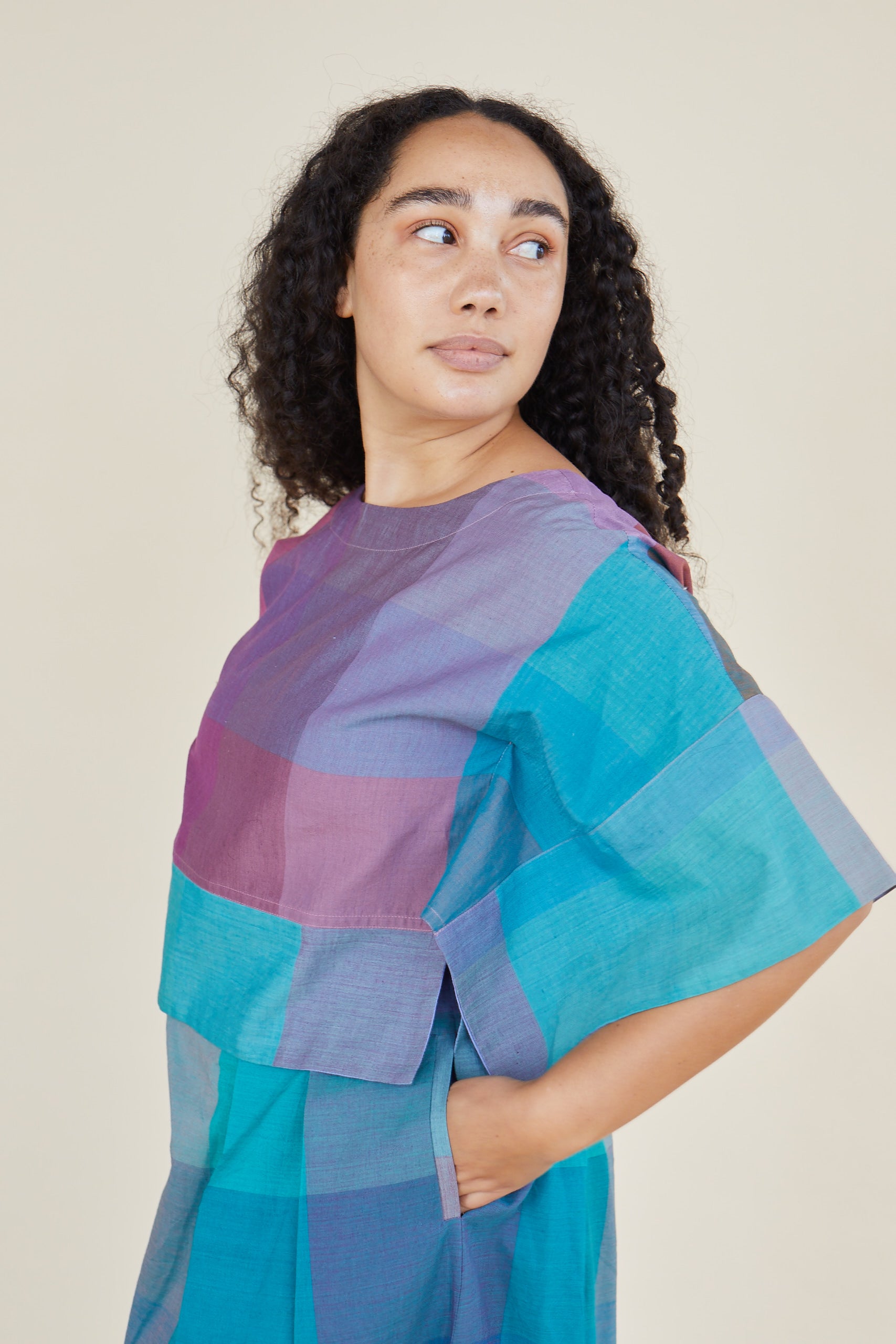 Rujuta Sheth Mira Top - Aura Chex | Garmentory