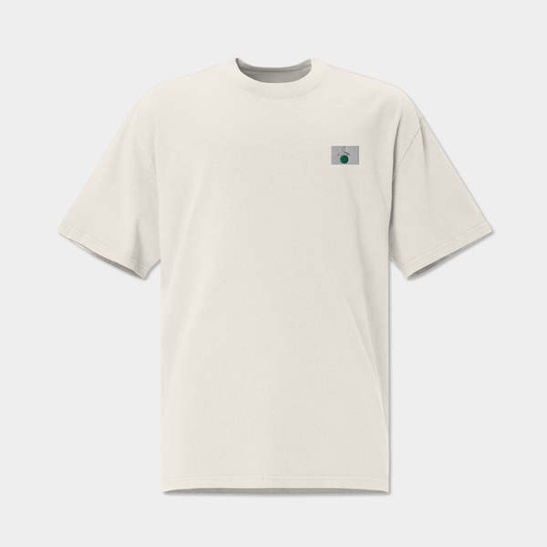 tokyobike x Saki Obata Oversized Sugidama Tee - Faded Bone | Garmentory