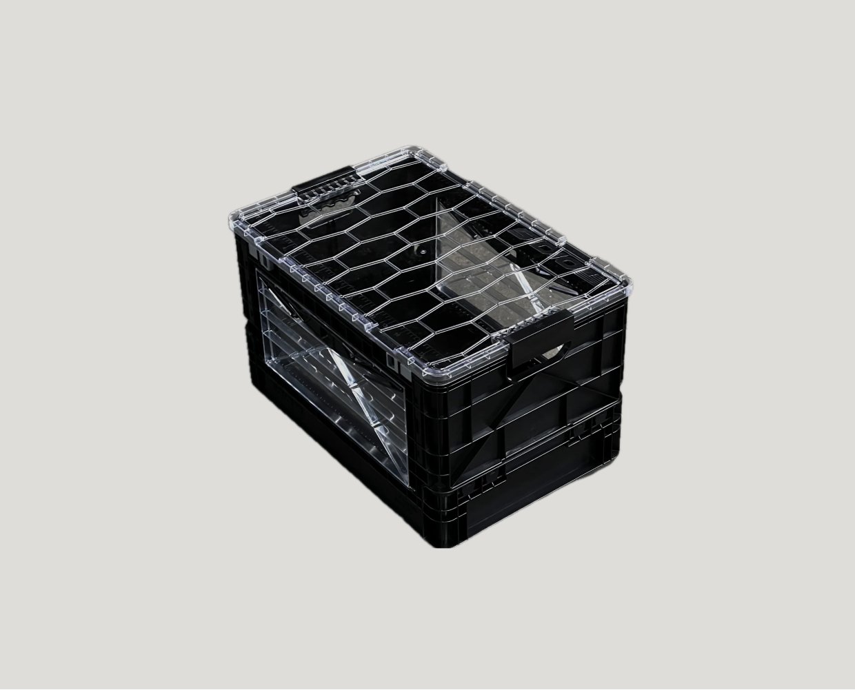 Sidio Design Full Size Collapsible SidioCrate With Lid - Black | Garmentory